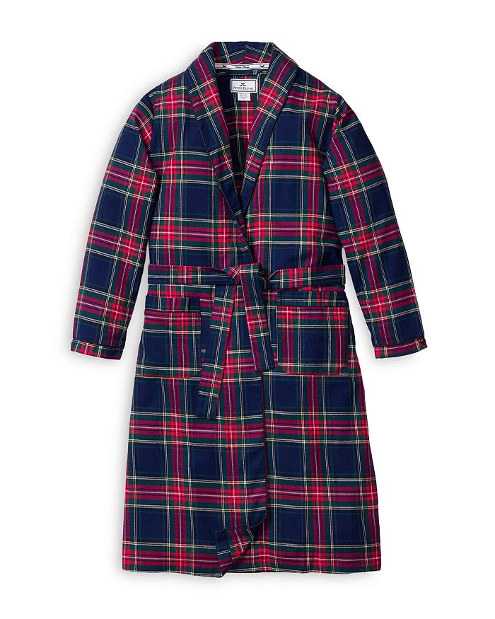 Petite Plume Unisex Windsor Tartan Robe - Little Kid, Big Kid ...