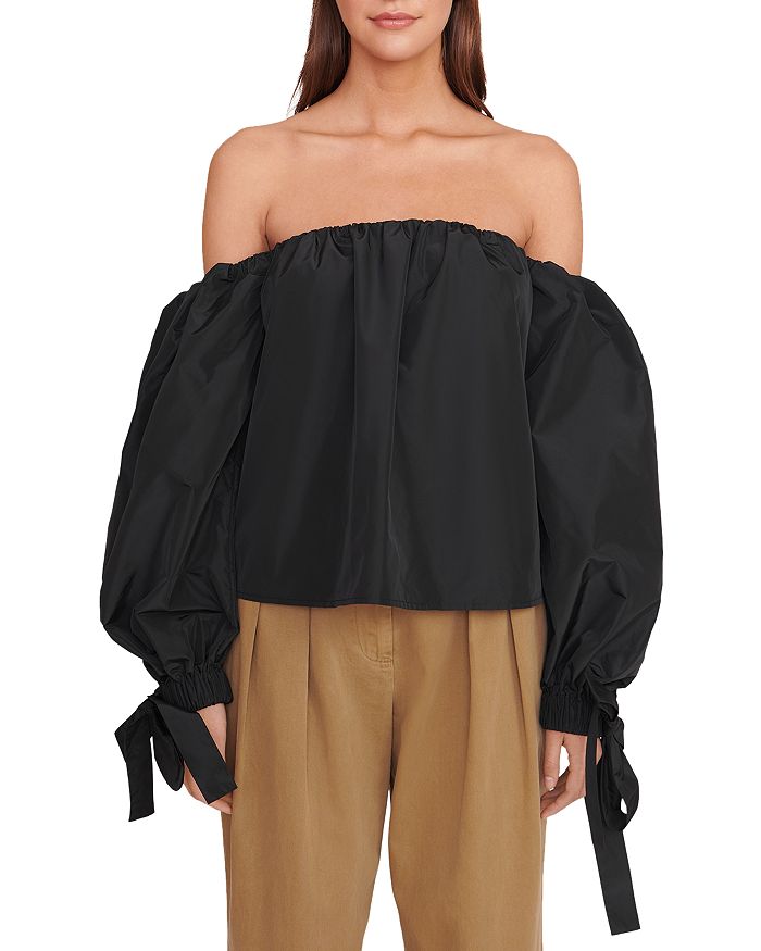 STAUD Colby Off-the-Shoulder Top | Bloomingdale's