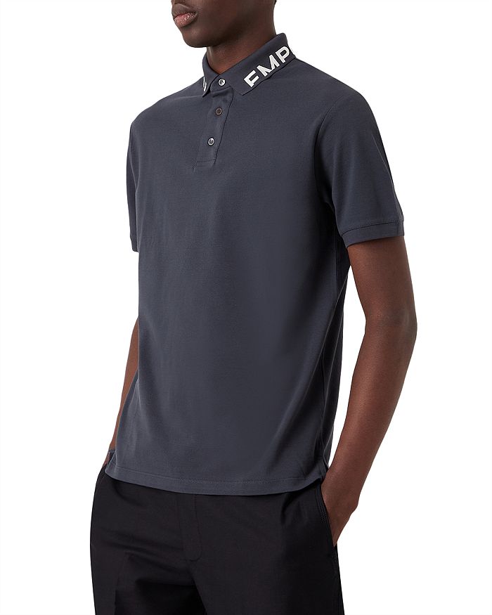 Emporio Armani Logo Collar Polo Shirt | Bloomingdale's
