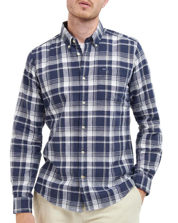 Barbour Ezra Long Sleeve Check Pattern Shirt | Bloomingdale's