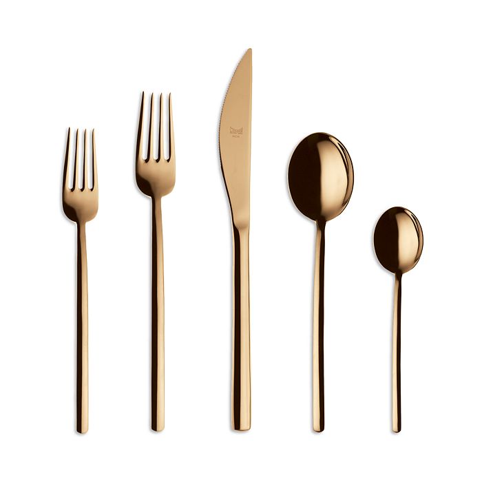 Mepra Due Oro 5 Piece Flatware Set | Bloomingdale's