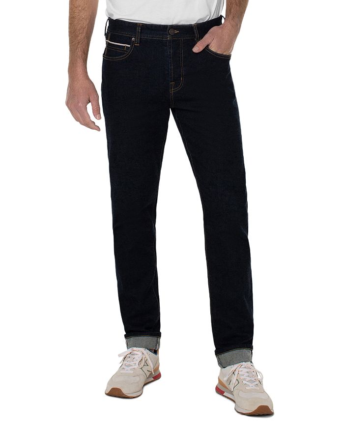 Liverpool Los Angeles Kingston Slim Straight Fit Jeans in Midnight Rain ...