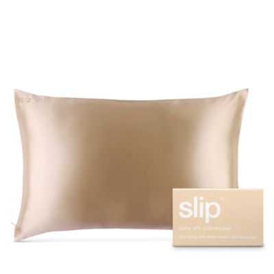 Click here for Slip 20 x 36 King Pure Silk Pillow Case - Anti-Bed... prices