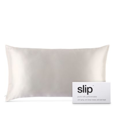 Click here for slip for beauty sleep Pure Silk Pillowcase  King prices
