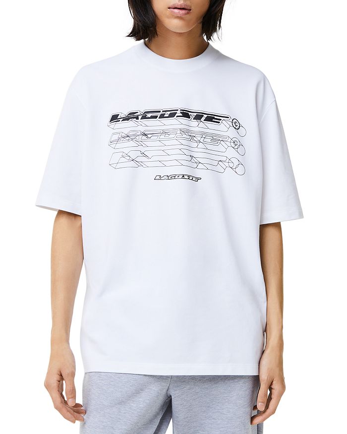 Lacoste Loose Fit Logo Tee | Bloomingdale's