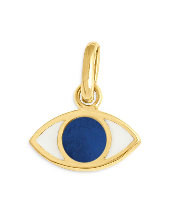 Gigi Clozeau 18K Yellow Gold Lapis Eye Pendant | Bloomingdale's