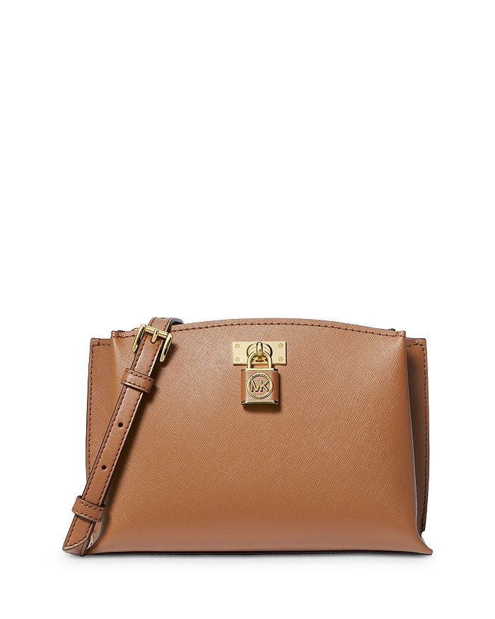 Michael Kors Ruby Medium Leather Messenger Bag | Bloomingdale's