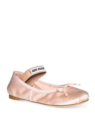 Click here for Miu Miu Womens Ballet Slipper Flats prices