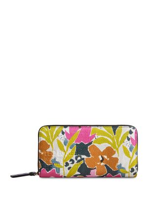 Ted Baker Nasi Small Magnolia Leather Zip Around Wallet | Bloomingdale's