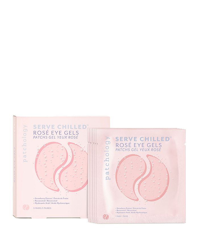 Patchology Serve Chilled Rosé Eye Gels, Pack of 5 | Bloomingdale's
