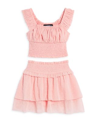 KatieJnyc Girls' Bailee Top & Skort Set - Big Kid | Bloomingdale's