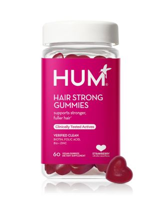 HUM Nutrition Hair Strong Gummies - Supplement for Healthier and ...
