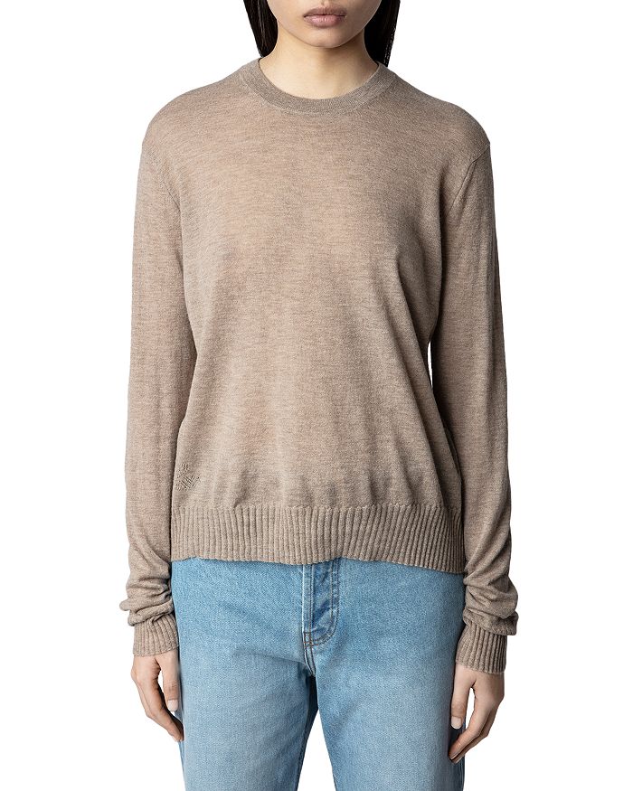 Zadig & Voltaire Life Cashmere Crewneck Sweater | Bloomingdale's