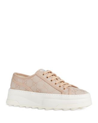 Gucci Women's Original GG Low Top Platform Sneakers | Bloomingdale's