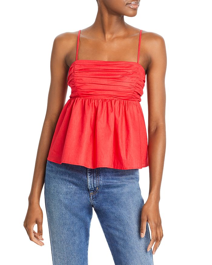 WAYF Laney Bow Back Top | Bloomingdale's