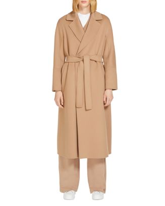 Max Mara Elisa Wool Wrap Coat | Bloomingdale's