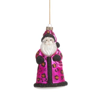 Bloomingdale's Glass Santa Ornament - 100% Exclusive | Bloomingdale's