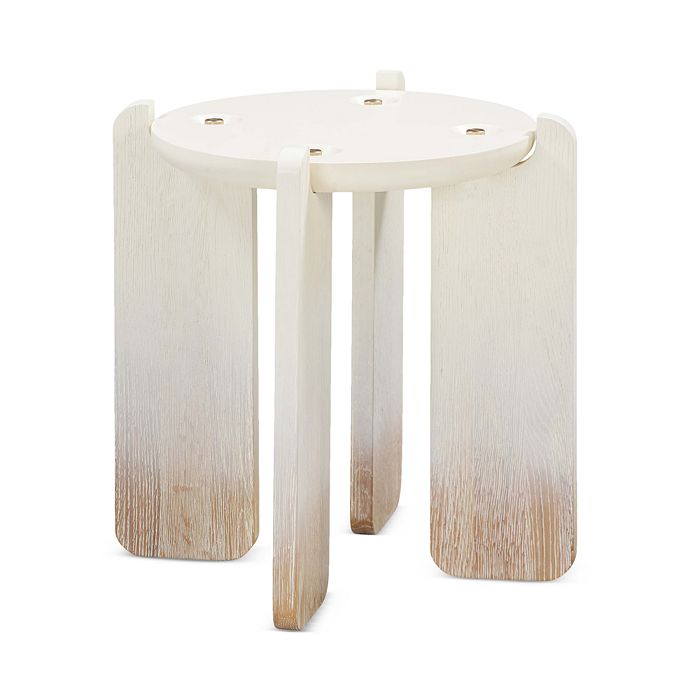 TOV Furniture Gloria Cream Oak Side Table | Bloomingdale's