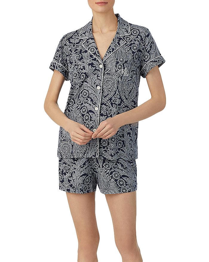 Ralph Lauren Printed Boxer Pajama Set | Bloomingdale's