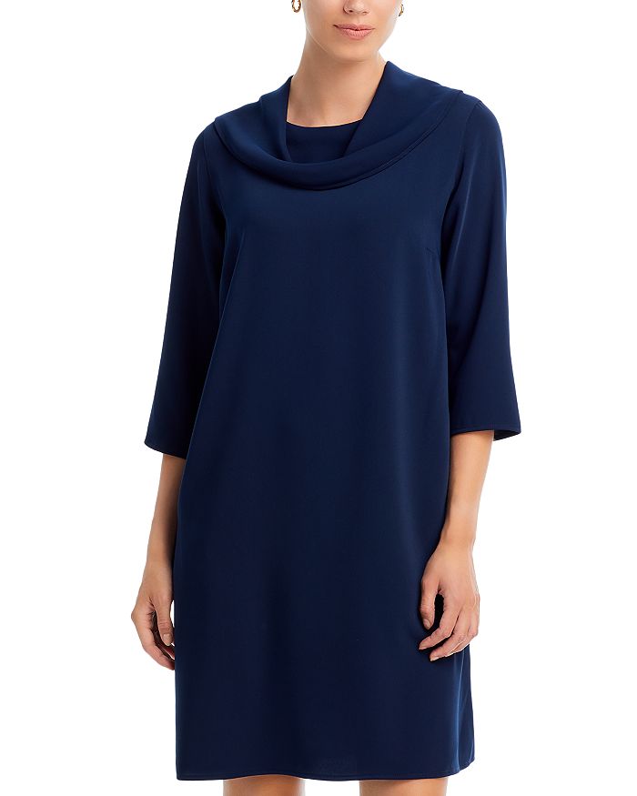 Caroline Rose Cowl Neck A Line Dress | Bloomingdale's
