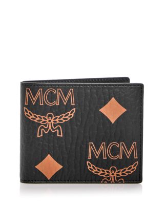 MCM Aren Maxi Visetos Small Bifold Wallet | Bloomingdale's Men