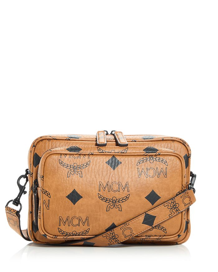 MCM Aren Maxi Visetos Crossbody | Bloomingdale's