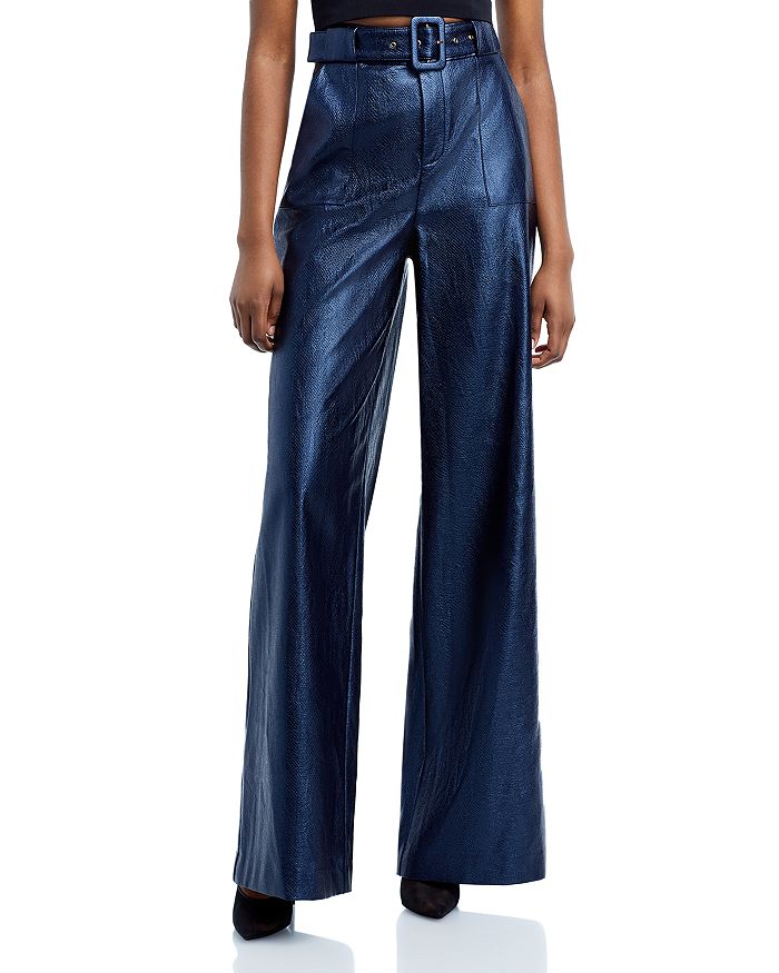 Ramy Brook Faux Leather Bella Pant | Bloomingdale's