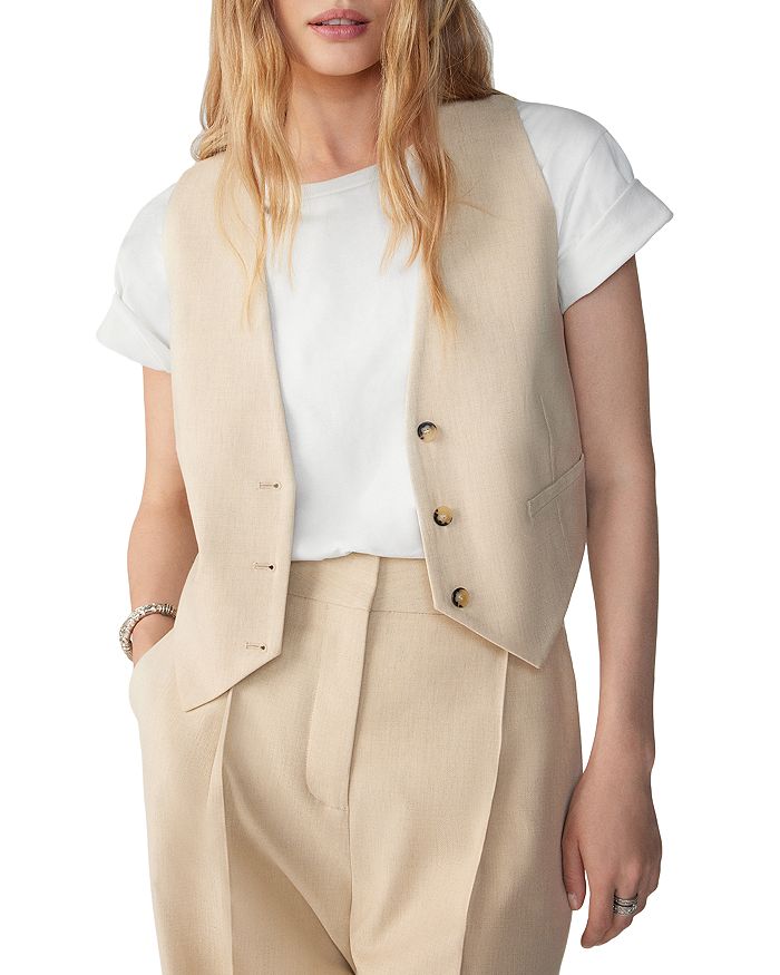 ba&sh Knit Jessy Vest | Bloomingdale's