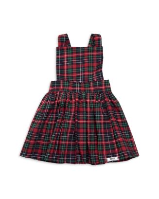 Worthy Threads Girls' Tartan Pinafore Dress - Baby, Little Kid ...