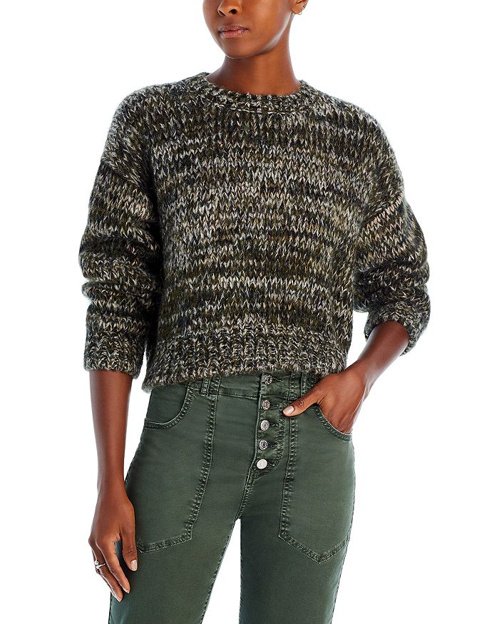 FRAME Marled Crewneck Sweater | Bloomingdale's