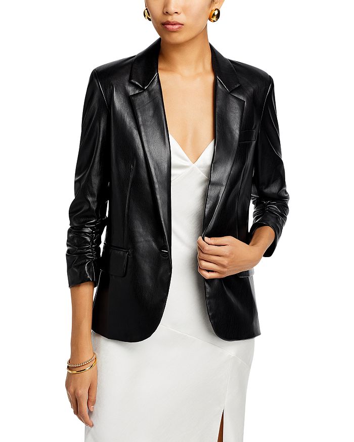 Generation Love Millie Faux Leather Blazer | Bloomingdale's