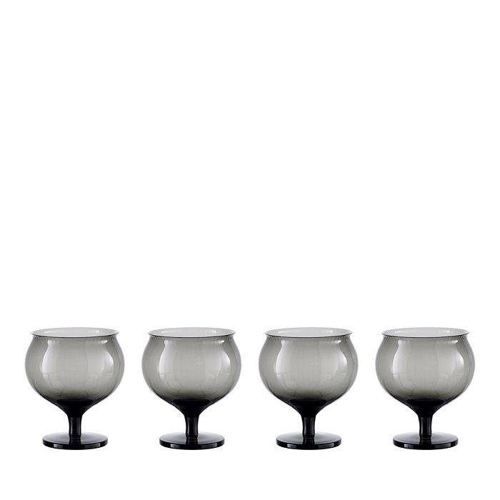 Nude Glass Omnia Footed Goblet, Set of 4 | Bloomingdale's