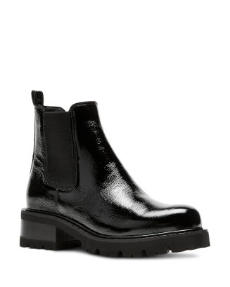 La Canadienne Women's Colin Patent Leather Chelsea Boots | Bloomingdale's