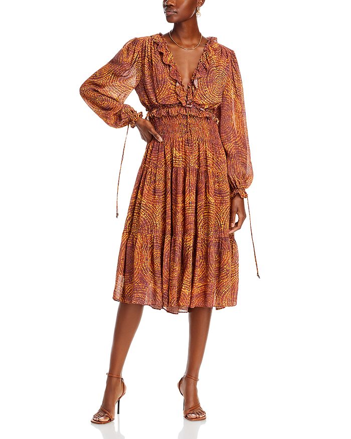 Stellah Ruffled Tiered Dress | Bloomingdale's