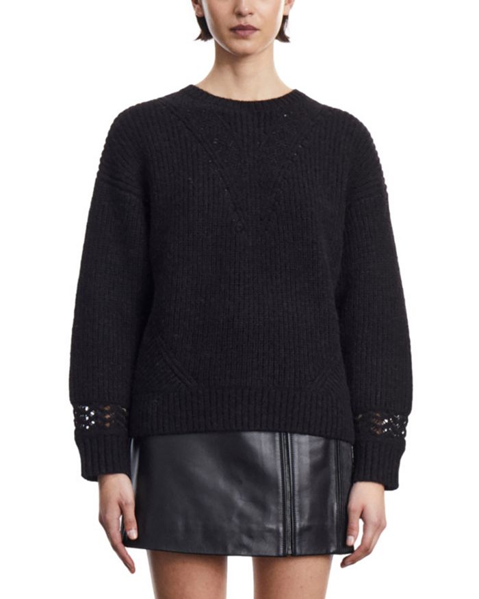 The Kooples Open Knit Sweater | Bloomingdale's