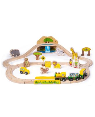 Bigjigs Rail Safari Train Set - Ages 3+ | Bloomingdale's