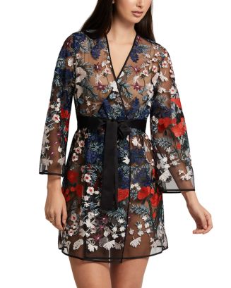 Rya Collection Georgia Embroidered Cover Up Robe - 100% Exclusive ...