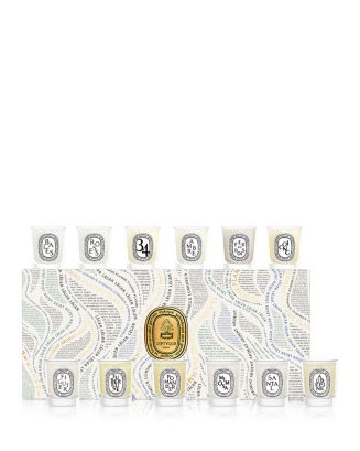 DIPTYQUE Mini 12-Piece Candle Holiday Gift Set - Limited Edition ...