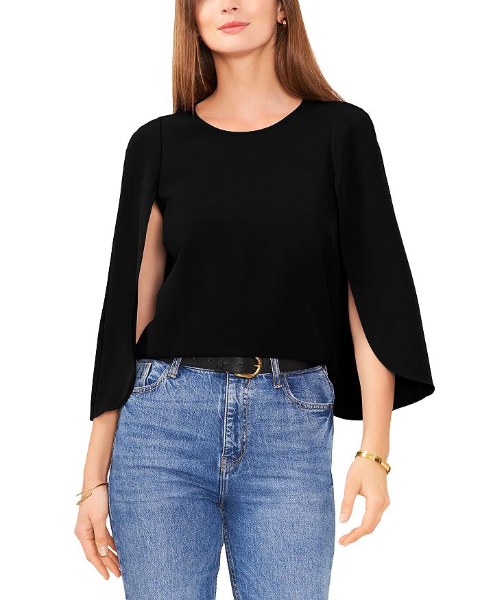 VINCE CAMUTO Capelet Top | Bloomingdale's