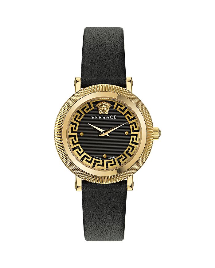 Versace Greca Flourish Watch, 35mm | Bloomingdale's