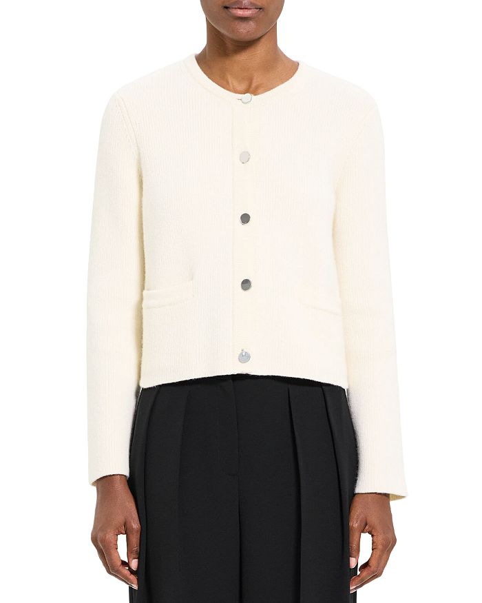 Theory Classic Knit Sweater Jacket | Bloomingdale's