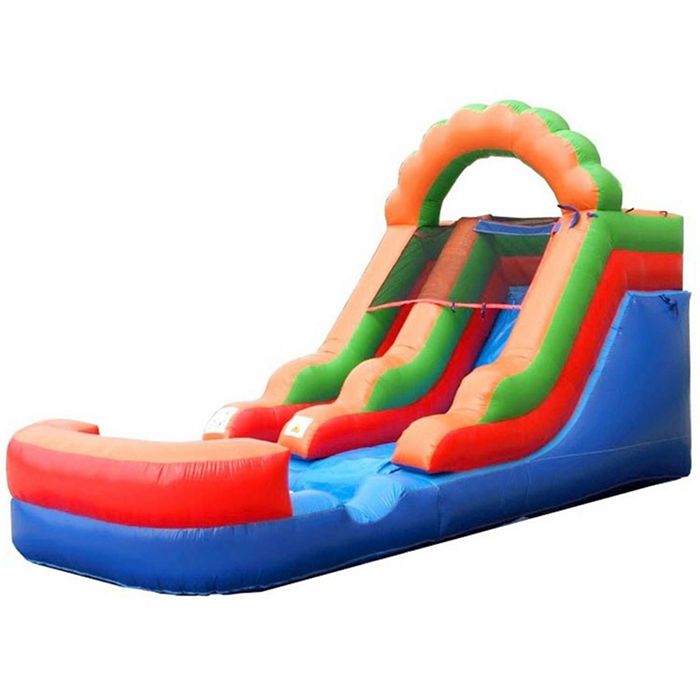 Pogo Bounce House Inflatable Water Slide (Without Blower) - 21' x 9' x ...