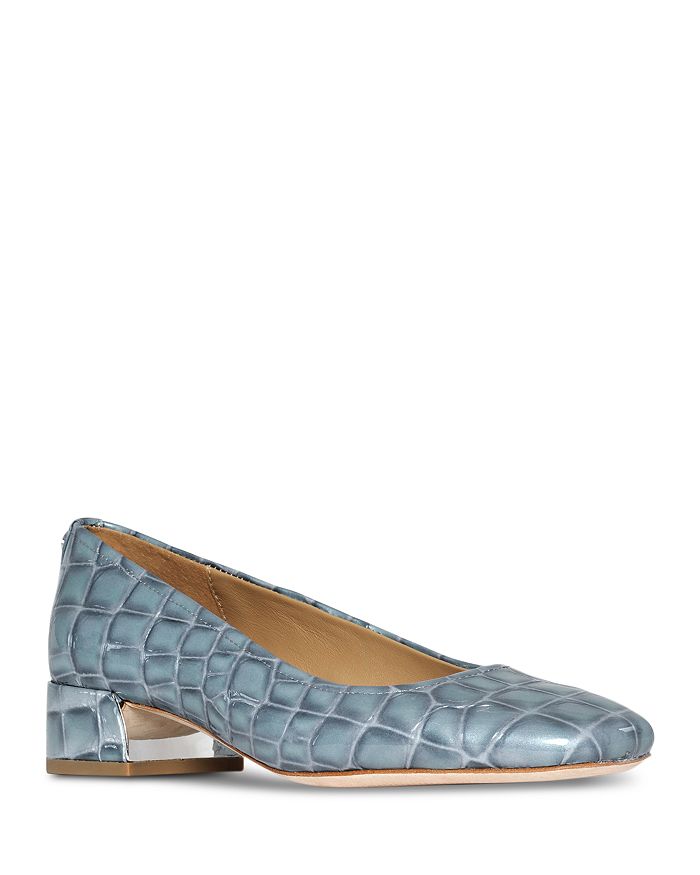 Donald Pliner Women's Slip On Mid Heel Pumps | Bloomingdale's