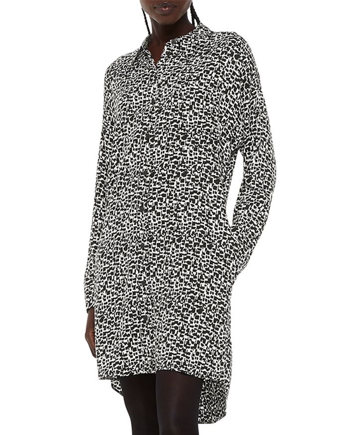 Whistles Helena Scratch Print Dress | Bloomingdale's