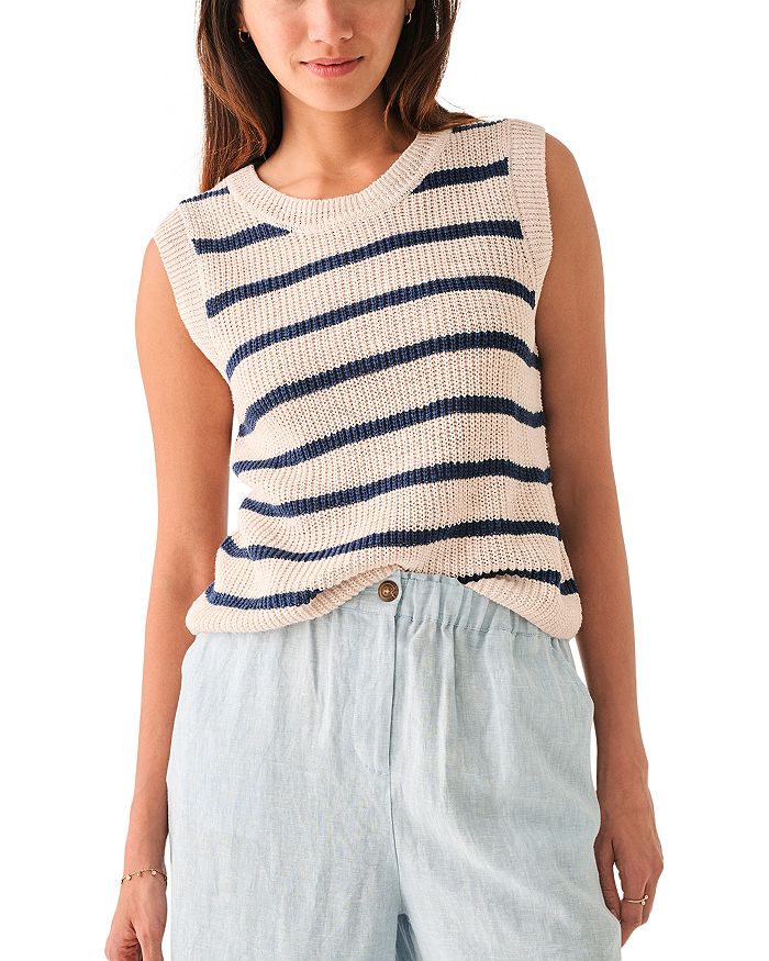Faherty Linen Cotton Muscle Tank | Bloomingdale's