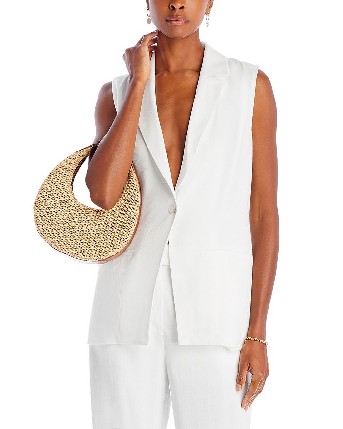 FORE Notch Collar One Button Vest | Bloomingdale's