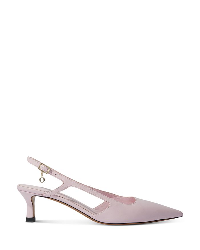 Maje Women's Faynanappa Point Toe Slingback Kitten Heels | Bloomingdale's