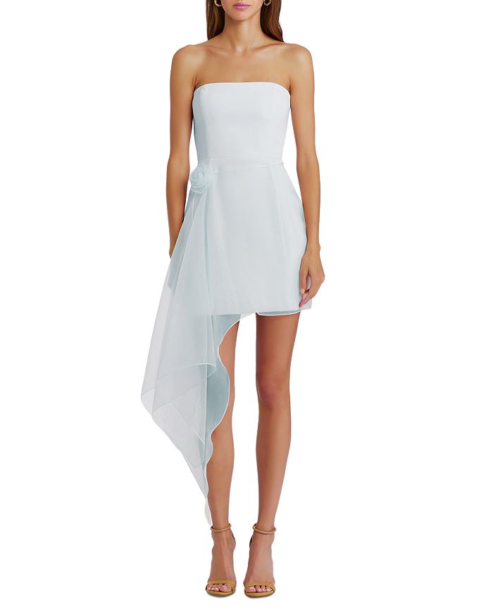 Amanda Uprichard Mandy Rose Strapless Dress | Bloomingdale's