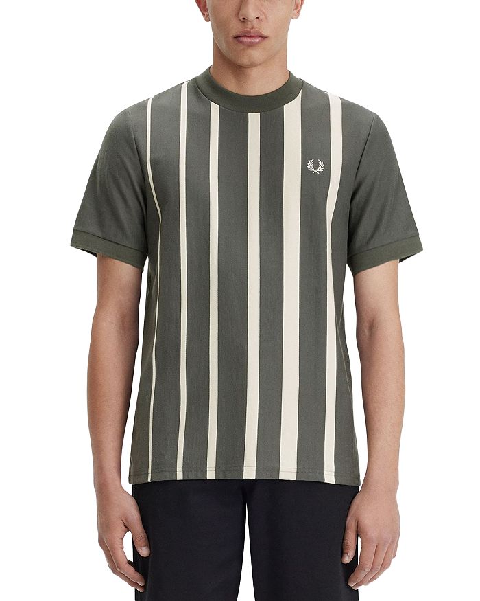 Fred Perry Pattern Blocked Short Sleeve Tee | Bloomingdale's