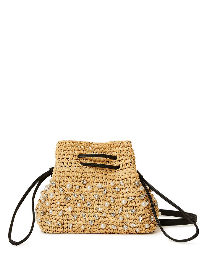 BTB Los Angeles Nia Mini Crystal Bucket Bag | Bloomingdale's